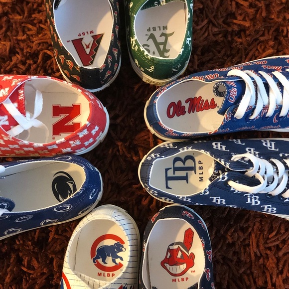 Row One Brands | Shoes | Row One Unisex Mlb Ncaa Sneakers | Poshmark